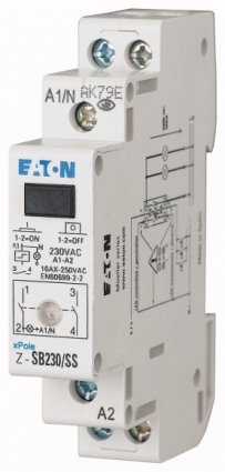 Eaton Импульсное реле 230 В, 2НО Z-SB230/SS